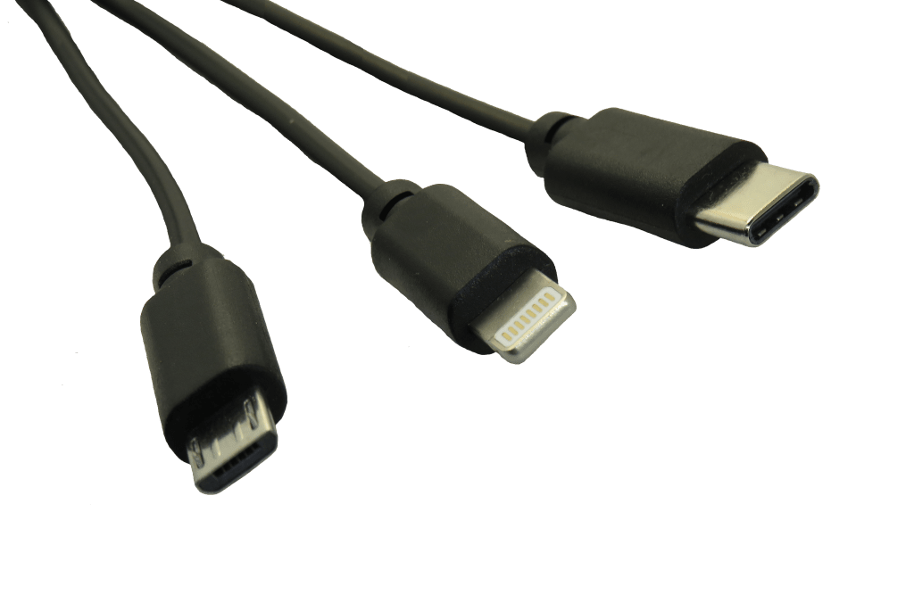 SunSaver 3-in-1 USB Charging Cable
